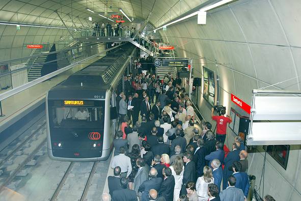 El metro llega a Santurtzi | treneando